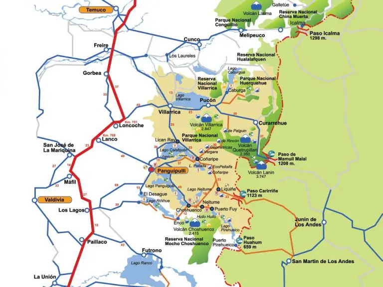 Panguipulli: ubicación, mapa, puerto, y mucho más